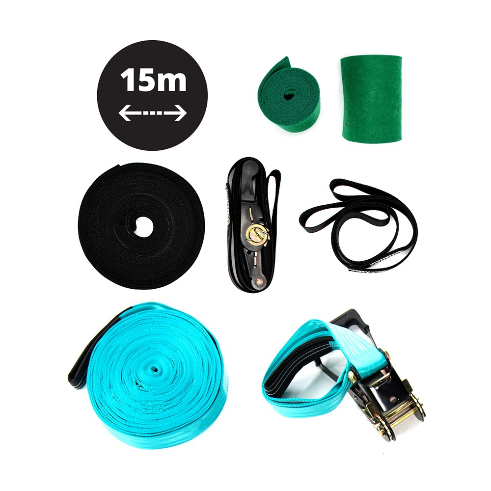 Slackline con kit per principianti