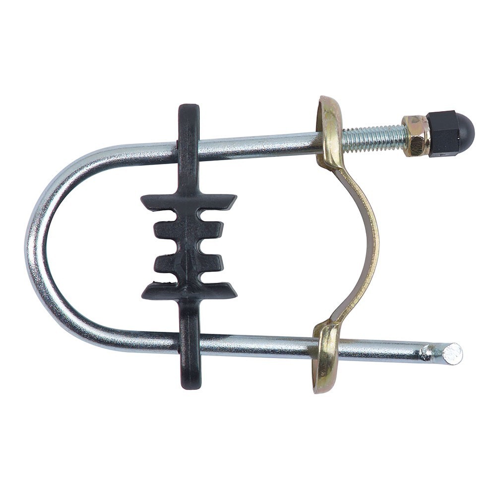 16 staffe a U per il fissaggio della rete di protezione Ø38/32